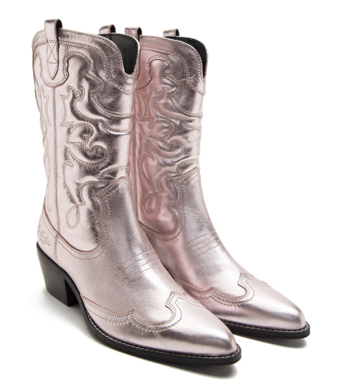 Soho Pink Women's Boots | Off The Hook London
